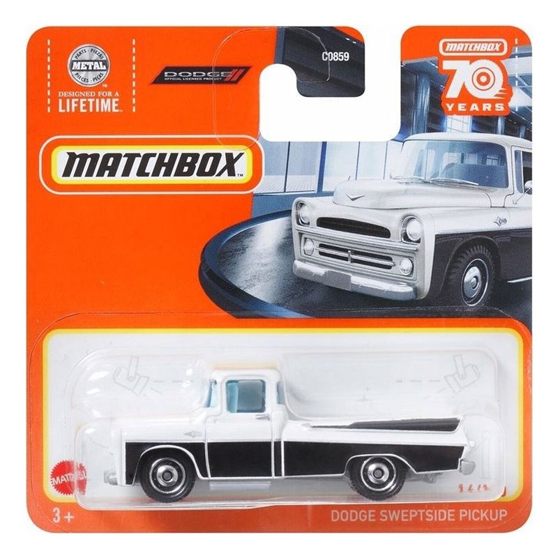 Matchbox - Samochód MBX Dodge Sweptside Pickup HLD38 C0859